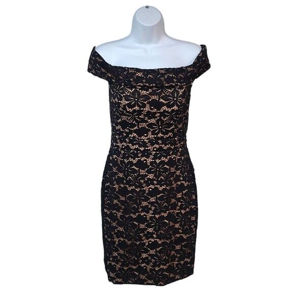 City Triangles | Dresses | City Oftriangles Sexy Black Lace Bodycon ...